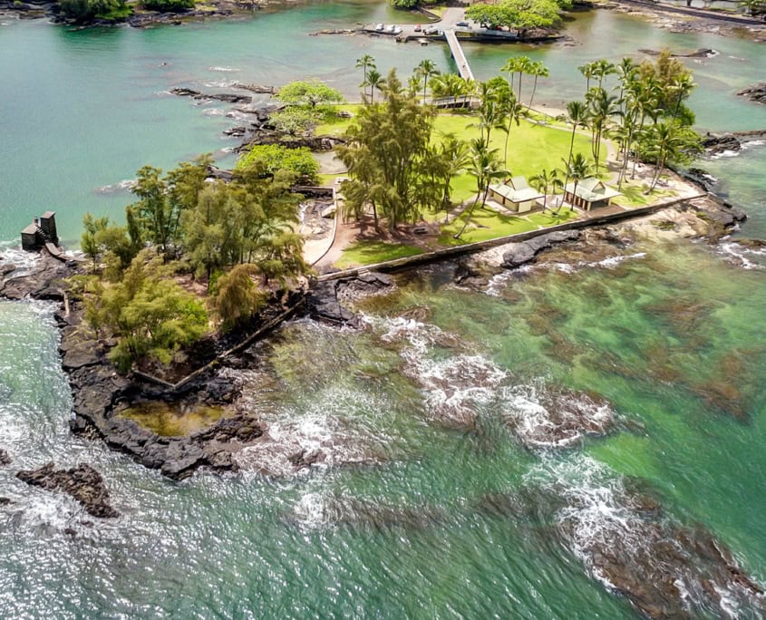Mokuola (Coconut Island) the Island of Healing - Hilo Hawaiian Hotel