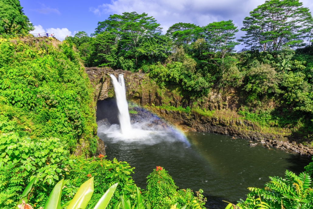Explore Waterfalls near Hilo Hawaii